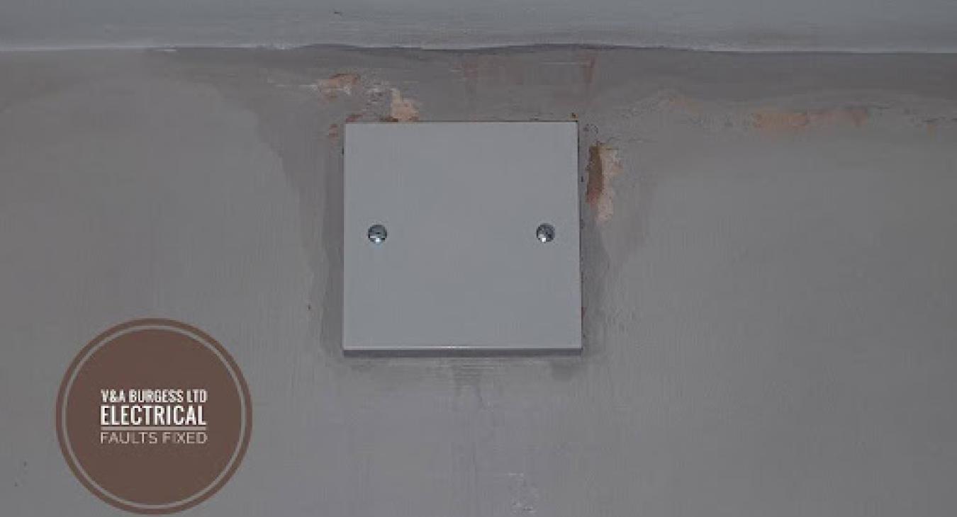 Electrical Blanking Plate | Electrical Faults Fixed